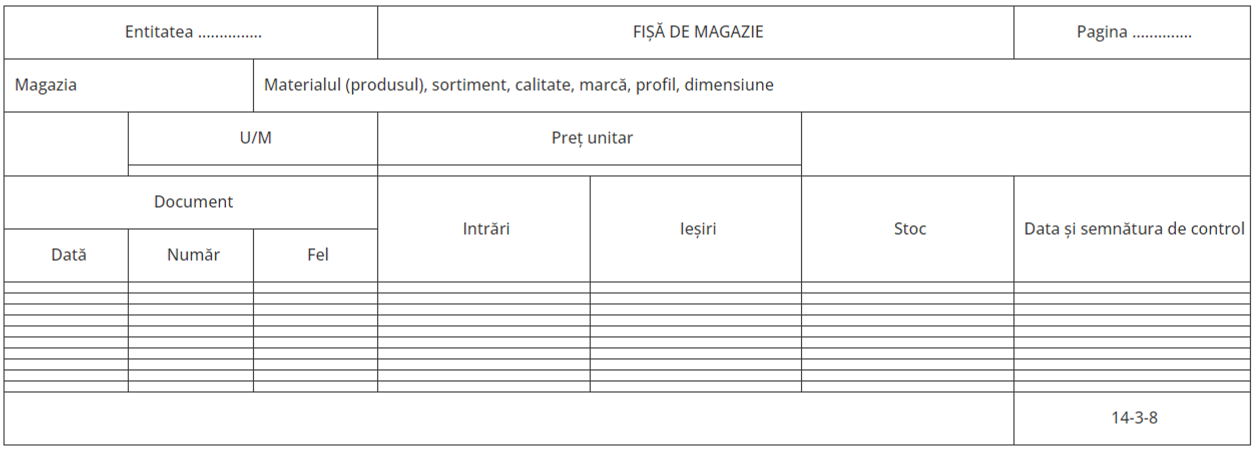 Întrebări utilizare inventar intermitent - Universul Fiscal
