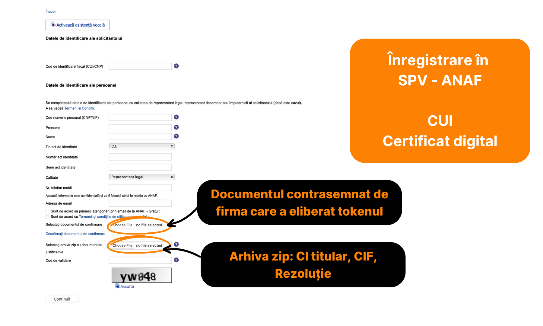 Înregistrarea PFA în SPV